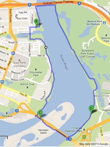 East Perth River Walk, WA - Pram Walks